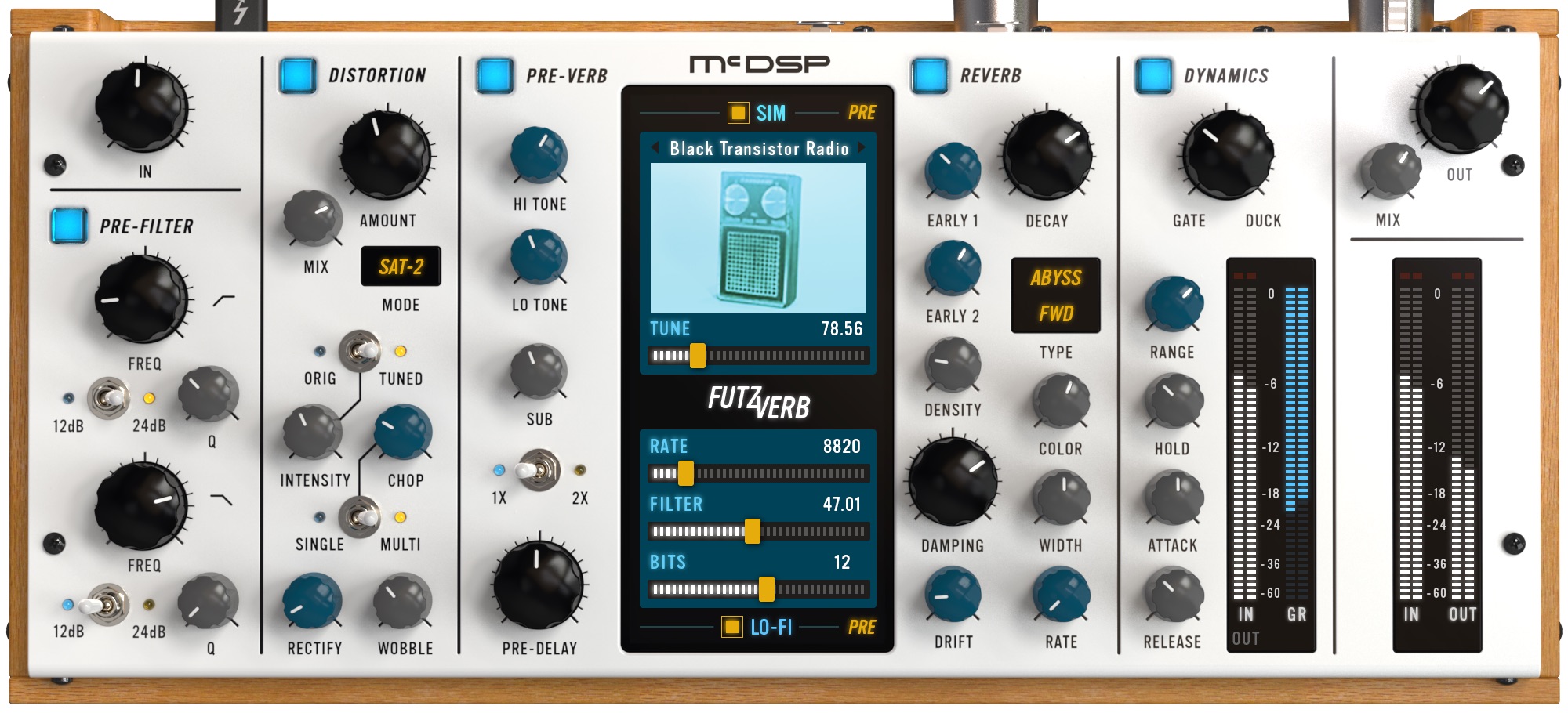 McDSP FutzVerb: tremendo plugin de reverb creativa con mucho más que reverb | Hispasonic